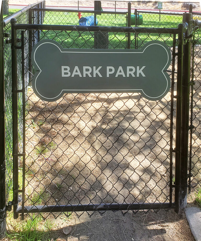 Dog park sign - Sign Technology